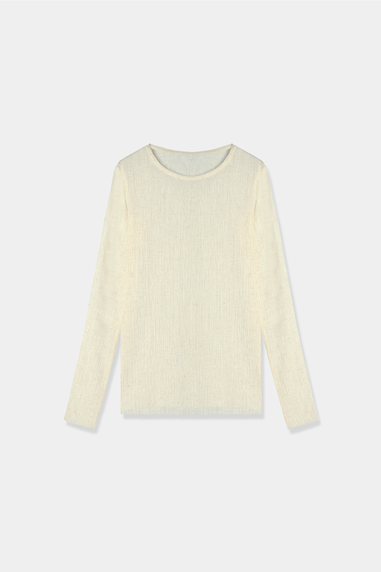slab cotton sheer tops – louren store