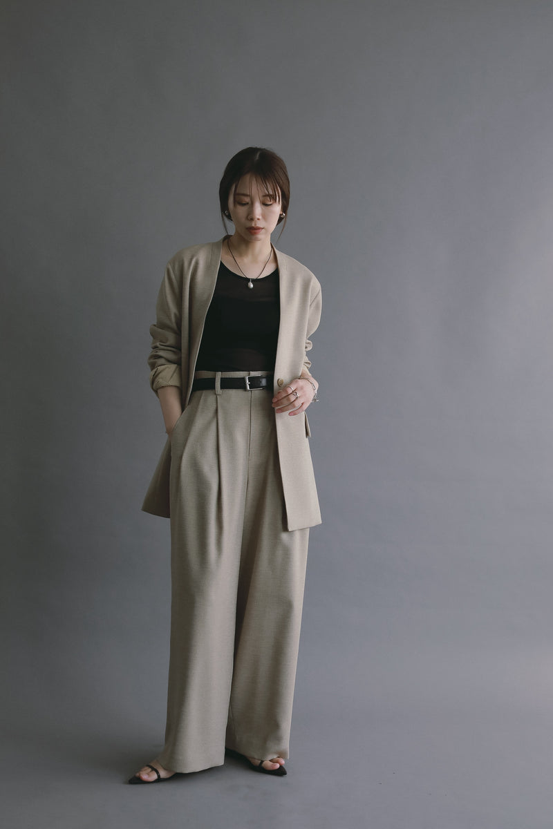 oxfords stretch cocoon pants – louren store